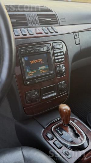 Pelēks Mercedes-Benz S 320 2000 Liepāja, ar dzinēja tilpumu 3.20 L un nobraukumu 453 tūkst. km par 3500 €, foto 3 vietnē AUTOMOTO.COM.LV
