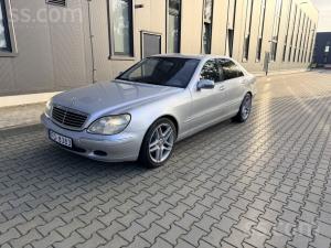 Pelēks Mercedes-Benz S 320 2001 Rīga, ar dzinēja tilpumu 3.20 L un nobraukumu 262 tūkst. km par 4500 €, foto  vietnē AUTOMOTO.COM.LV