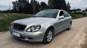 Pelēks Mercedes-Benz S 320 2002 Cēsis, ar dzinēja tilpumu 3.20 L un nobraukumu 682 tūkst. km par 800 €, foto 3 vietnē AUTOMOTO.COM.LV