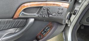Pelēks Mercedes-Benz S 320 2003 Kauņa, ar dzinēja tilpumu 3.20 L un nobraukumu 361 tūkst. km par 1999 €, foto 7 vietnē AUTOMOTO.COM.LV