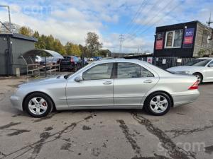 Pelēks Mercedes-Benz S 320 2004 Rīga, ar dzinēja tilpumu 3.20 L un nobraukumu 269 tūkst. km par 5590 €, foto 19 vietnē AUTOMOTO.COM.LV