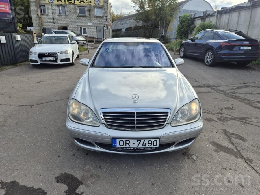Pelēks Mercedes-Benz S 320 2004 Rīga, ar dzinēja tilpumu 3.20 L un nobraukumu 269 tūkst. km par 5590 €, foto 7 vietnē AUTOMOTO.COM.LV