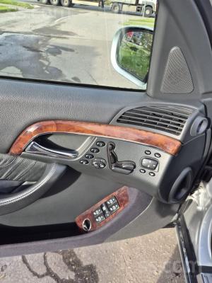 Pelēks Mercedes-Benz S 320 2004 Rīga, ar dzinēja tilpumu 3.20 L un nobraukumu 269 tūkst. km par 5590 €, foto 38 vietnē AUTOMOTO.COM.LV