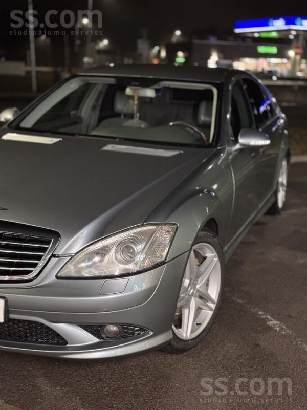 Pelēks Mercedes-Benz S 320 2007 Rīga, ar dzinēja tilpumu 3.00 L un nobraukumu 240 tūkst. km par 6500 €, foto 5 vietnē AUTOMOTO.COM.LV