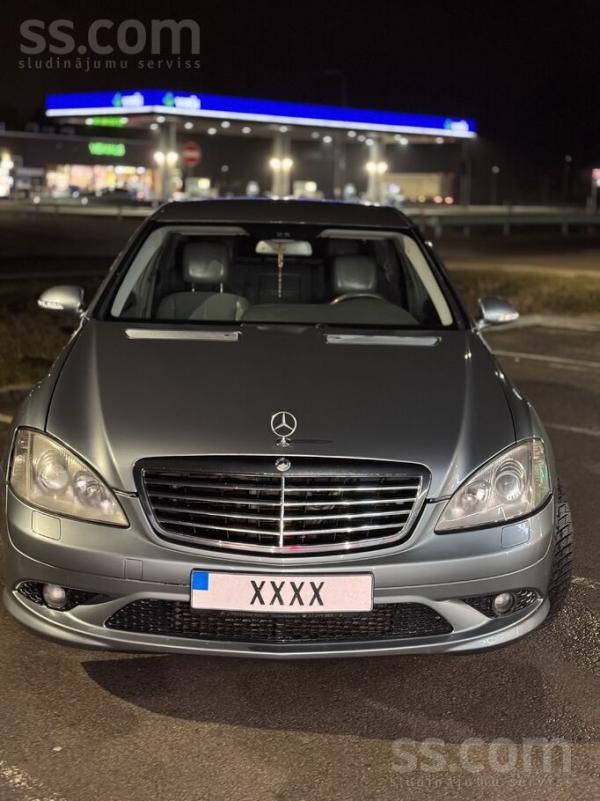 Pelēks Mercedes-Benz S 320 2007 Rīga, ar dzinēja tilpumu 3.00 L un nobraukumu 240 tūkst. km par 6500 €, foto 7 vietnē AUTOMOTO.COM.LV