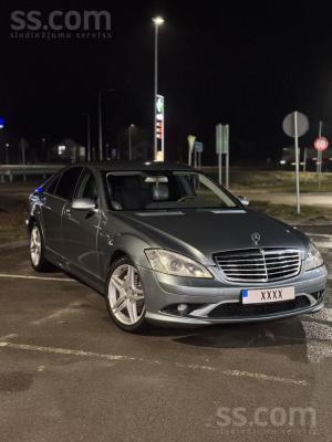 Grey Mercedes-Benz S 320 2007 in Riga, with an engine capacity of 3.00 L and mileage of 240 thousand km for 6500 €, photo  on AUTOMOTO.COM.LV