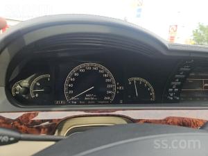 Grey Mercedes-Benz S 320 2007 in Cesis, with an engine capacity of 3.00 L and mileage of 366 thousand km for 6900 €, photo 19 on AUTOMOTO.COM.LV