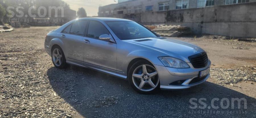 Pelēks Mercedes-Benz S 320 2007 Liepāja, ar dzinēja tilpumu 3.00 L un nobraukumu 403 tūkst. km par 7500 €, foto 1 vietnē AUTOMOTO.COM.LV