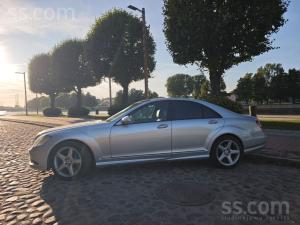 Pelēks Mercedes-Benz S 320 2007 Liepāja, ar dzinēja tilpumu 3.00 L un nobraukumu 403 tūkst. km par 7500 €, foto 5 vietnē AUTOMOTO.COM.LV