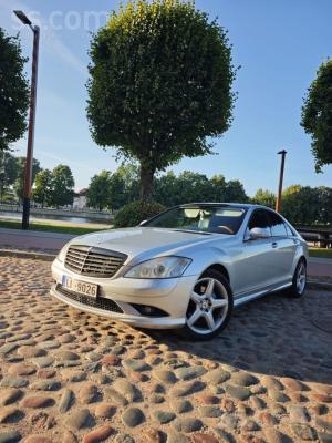 Pelēks Mercedes-Benz S 320 2007 Liepāja, ar dzinēja tilpumu 3.00 L un nobraukumu 403 tūkst. km par 7500 €, foto 6 vietnē AUTOMOTO.COM.LV