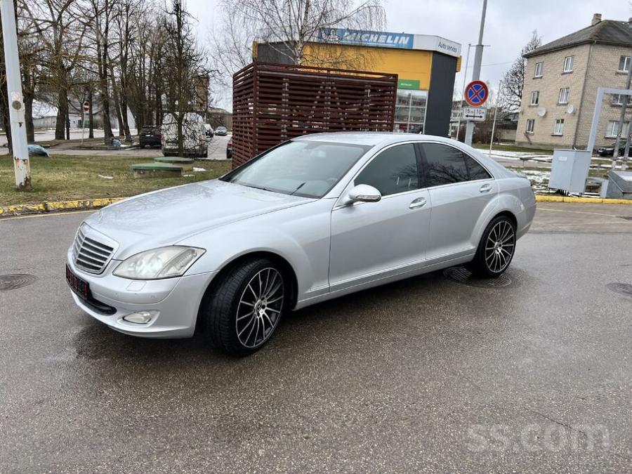 Pelēks Mercedes-Benz S 320 2008 Rēzekne, ar dzinēja tilpumu 3.20 L un nobraukumu 0 tūkst. km par 6950 €, foto 7 vietnē AUTOMOTO.COM.LV