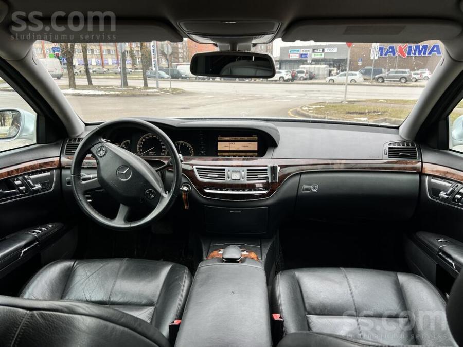 Pelēks Mercedes-Benz S 320 2008 Rēzekne, ar dzinēja tilpumu 3.20 L un nobraukumu 0 tūkst. km par 6950 €, foto 12 vietnē AUTOMOTO.COM.LV