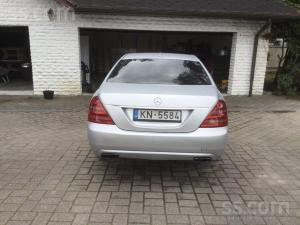 Pelēks Mercedes-Benz S 320 2009 Rīga, ar dzinēja tilpumu 3.00 L un nobraukumu 306 tūkst. km par 9000 €, foto 5 vietnē AUTOMOTO.COM.LV