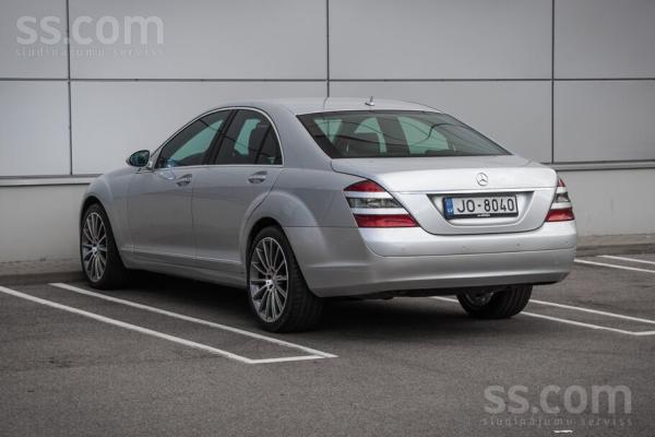 Pelēks Mercedes-Benz S 320 2009 Rīga, ar dzinēja tilpumu 3.00 L un nobraukumu 0 tūkst. km par 7500 €, foto 6 vietnē AUTOMOTO.COM.LV