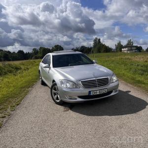 Grey Mercedes-Benz S 320 2009 in Bauska, with an engine capacity of 3.20 L and mileage of 410 thousand km for 7100 €, photo  on AUTOMOTO.COM.LV