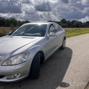 Grey Mercedes-Benz S 320 2009 in Bauska, with an engine capacity of 3.20 L and mileage of 410 thousand km for 7100 €, photo 4 on AUTOMOTO.COM.LV