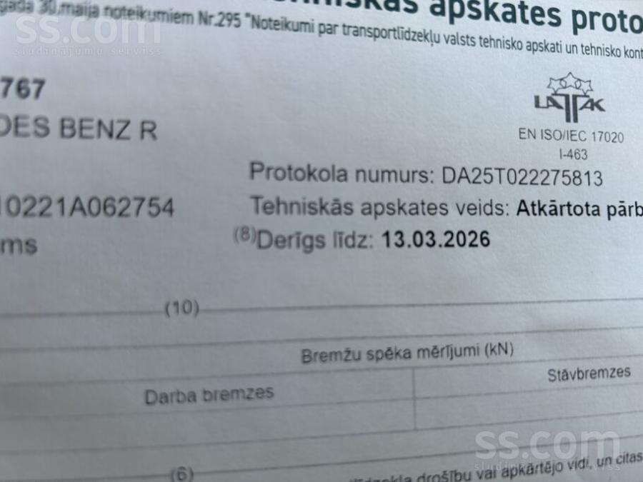 Мерседес С 320 2008 в Даугавпилс, объемом двигателя 3.20 л и пробегом 312 тыс. км за 3300 €, фото 21 на AUTOMOTO.COM.LV