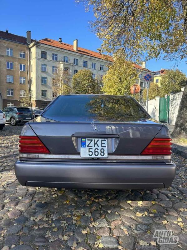 Mercedes-Benz S 320 1993 in Kaunas, with an engine capacity of 3.20 L and mileage of 350 thousand km for 8000 €, photo 5 on AUTOMOTO.COM.LV