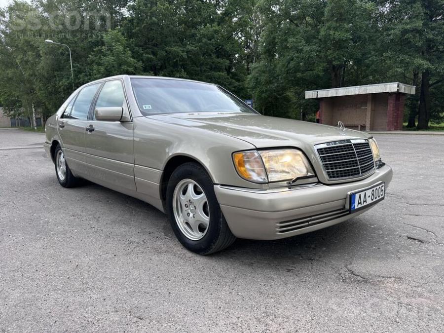 Mercedes-Benz S 320 1997 in Riga, with an engine capacity of 3.20 L and mileage of 0 thousand km for 16500 €, photo 1 on AUTOMOTO.COM.LV