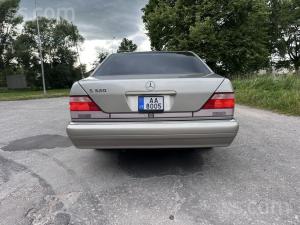 Mercedes-Benz S 320 1997 in Riga, with an engine capacity of 3.20 L and mileage of 0 thousand km for 16500 €, photo 3 on AUTOMOTO.COM.LV