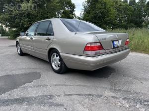 Mercedes-Benz S 320 1997 in Riga, with an engine capacity of 3.20 L and mileage of 0 thousand km for 16500 €, photo 4 on AUTOMOTO.COM.LV