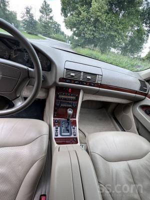 Mercedes-Benz S 320 1997 in Riga, with an engine capacity of 3.20 L and mileage of 0 thousand km for 16500 €, photo 8 on AUTOMOTO.COM.LV
