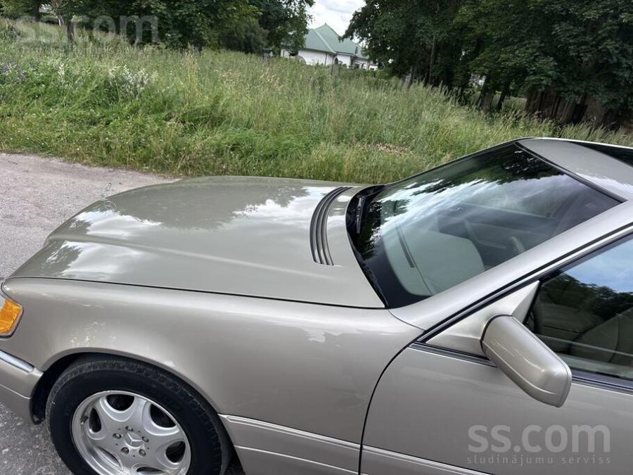 Mercedes-Benz S 320 1997 in Riga, with an engine capacity of 3.20 L and mileage of 0 thousand km for 16500 €, photo 20 on AUTOMOTO.COM.LV