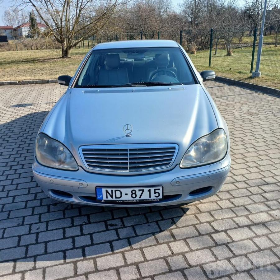 Mercedes-Benz S 320 1999 Cēsis, ar dzinēja tilpumu 3.20 L un nobraukumu 230 tūkst. km par 2700 €, foto 3 vietnē AUTOMOTO.COM.LV