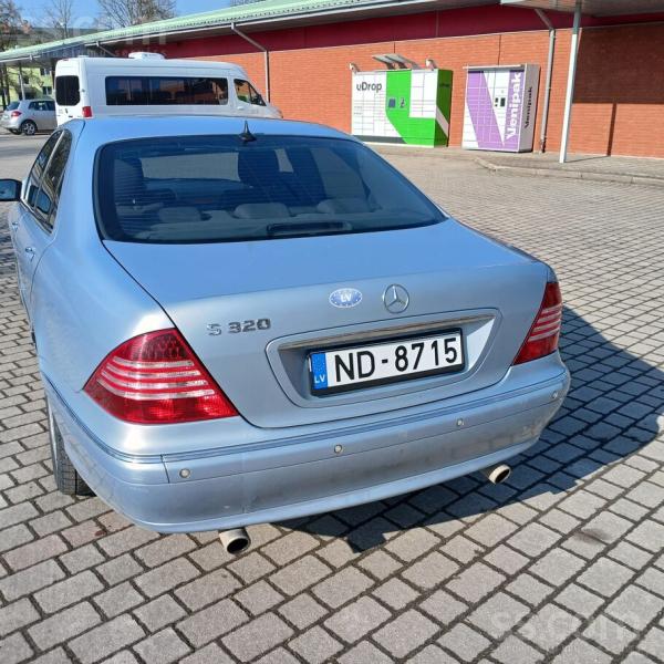 Мерседес С 320 1999 в Цесис, объемом двигателя 3.20 л и пробегом 230 тыс. км за 2700 €, фото 3 на AUTOMOTO.COM.LV