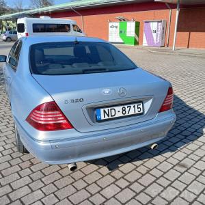 Mercedes-Benz S 320 1999 Cēsis, ar dzinēja tilpumu 3.20 L un nobraukumu 230 tūkst. km par 2700 €, foto 4 vietnē AUTOMOTO.COM.LV