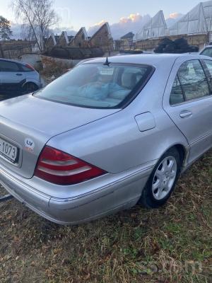 Mercedes-Benz S 320 2000 Rīga, ar dzinēja tilpumu 3.20 L un nobraukumu 165 tūkst. km par 1800 €, foto 4 vietnē AUTOMOTO.COM.LV