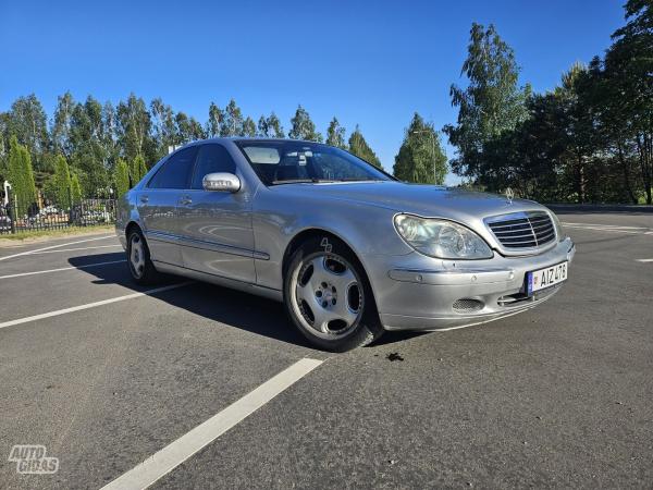 Mercedes-Benz S 320 2000 in Vilnius, with an engine capacity of 3.20 L and mileage of 395 thousand km for 1500 €, photo 2 on AUTOMOTO.COM.LV