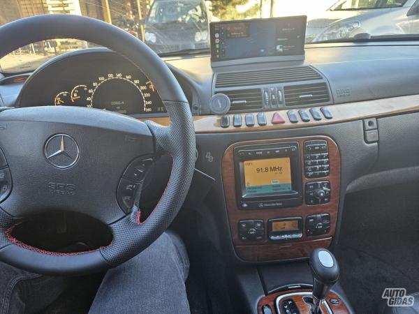Mercedes-Benz S 320 2000 in Vilnius, with an engine capacity of 3.20 L and mileage of 395 thousand km for 1500 €, photo 8 on AUTOMOTO.COM.LV