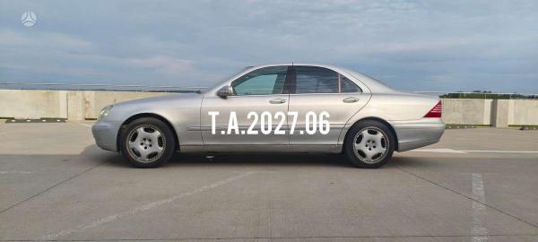Mercedes-Benz S 320 2001 Viļņa, ar dzinēja tilpumu 3.20 L un nobraukumu 396 tūkst. km par 2700 €, foto 1 vietnē AUTOMOTO.COM.LV