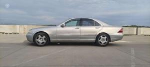 Mercedes-Benz S 320 2001 in Vilnius, with an engine capacity of 3.20 L and mileage of 396 thousand km for 2700 €, photo 9 on AUTOMOTO.COM.LV