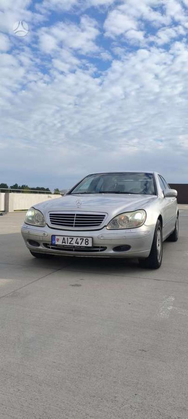 Mercedes-Benz S 320 2001 Viļņa, ar dzinēja tilpumu 3.20 L un nobraukumu 396 tūkst. km par 2700 €, foto 9 vietnē AUTOMOTO.COM.LV