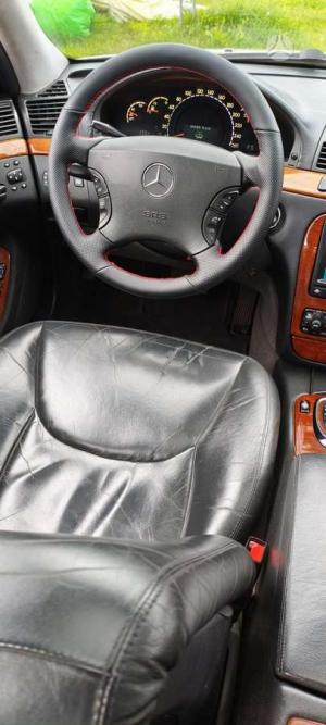 Mercedes-Benz S 320 2001 in Vilnius, with an engine capacity of 3.20 L and mileage of 396 thousand km for 2700 €, photo 21 on AUTOMOTO.COM.LV