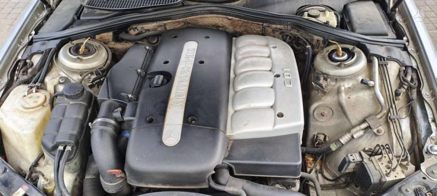 Mercedes-Benz S 320 2001 in Vilnius, with an engine capacity of 3.20 L and mileage of 396 thousand km for 2700 €, photo 54 on AUTOMOTO.COM.LV