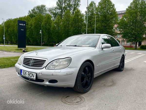 Mercedes-Benz S 320 2002 in Narva, with an engine capacity of 3.20 L and mileage of 300 thousand km for 1999 €, photo 1 on AUTOMOTO.COM.LV