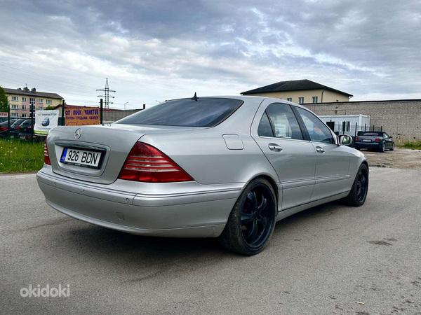 Mercedes-Benz S 320 2002 in Narva, with an engine capacity of 3.20 L and mileage of 300 thousand km for 1999 €, photo 7 on AUTOMOTO.COM.LV