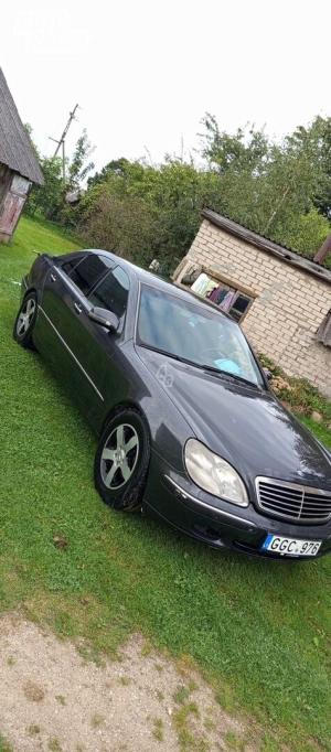 Mercedes-Benz S 320 2002 Viļņa, ar dzinēja tilpumu 3.20 L un nobraukumu 30 tūkst. km par 1800 €, foto 4 vietnē AUTOMOTO.COM.LV