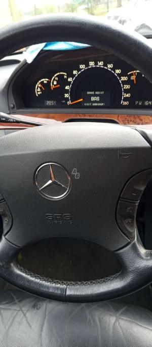 Mercedes-Benz S 320 2002 Viļņa, ar dzinēja tilpumu 3.20 L un nobraukumu 30 tūkst. km par 1800 €, foto 14 vietnē AUTOMOTO.COM.LV