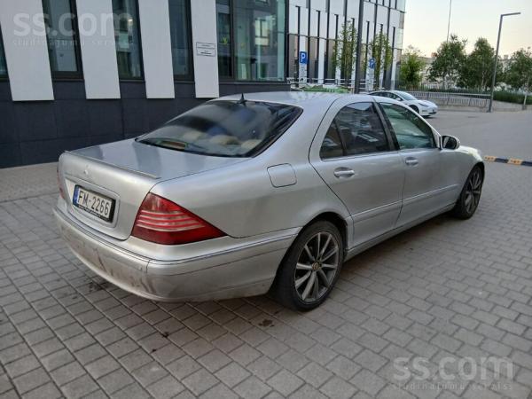 Mercedes-Benz S 320 2003 Rīga, ar dzinēja tilpumu 3.20 L un nobraukumu 0 tūkst. km par 2000 €, foto 2 vietnē AUTOMOTO.COM.LV