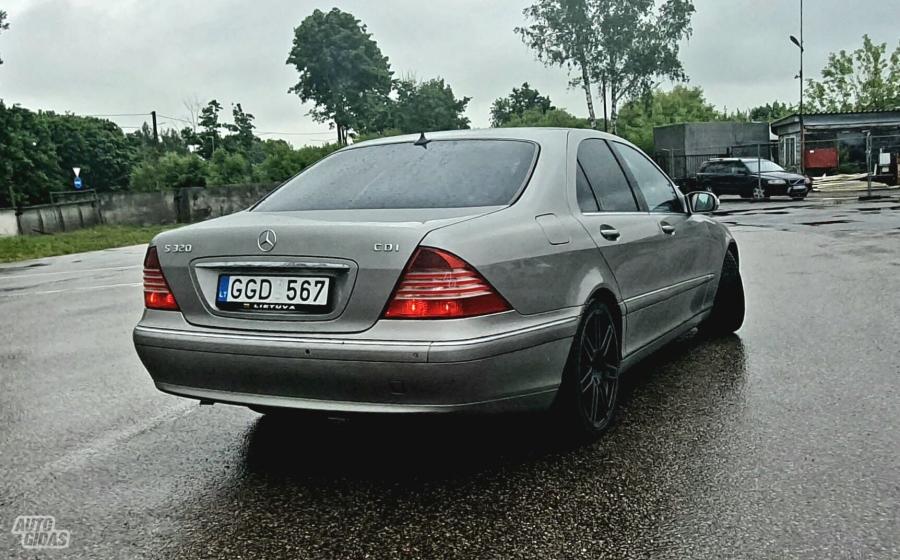 Mercedes-Benz S 320 2003 Viļņa, ar dzinēja tilpumu 3.20 L un nobraukumu 500 tūkst. km par 2100 €, foto 3 vietnē AUTOMOTO.COM.LV