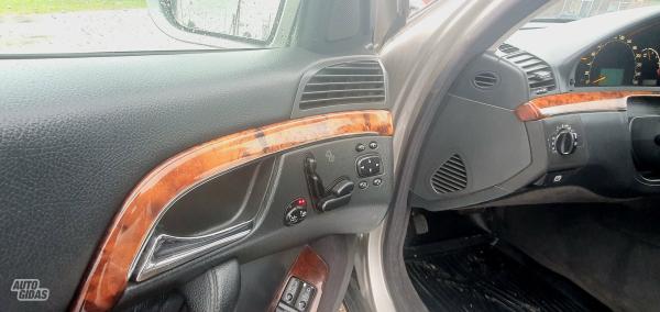 Mercedes-Benz S 320 2003 in Vilnius, with an engine capacity of 3.20 L and mileage of 500 thousand km for 2100 €, photo 5 on AUTOMOTO.COM.LV