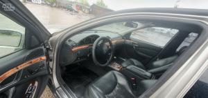 Mercedes-Benz S 320 2003 Viļņa, ar dzinēja tilpumu 3.20 L un nobraukumu 500 tūkst. km par 2100 €, foto 8 vietnē AUTOMOTO.COM.LV