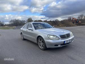Mercedes-Benz S 320 2003 Kohtla-Jerve, ar dzinēja tilpumu 3.20 L un nobraukumu 300 tūkst. km par 2500 €, foto 3 vietnē AUTOMOTO.COM.LV