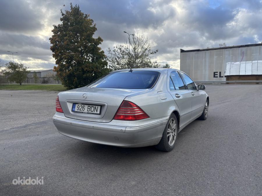 Mercedes-Benz S 320 2003 Kohtla-Jerve, ar dzinēja tilpumu 3.20 L un nobraukumu 300 tūkst. km par 2500 €, foto 4 vietnē AUTOMOTO.COM.LV