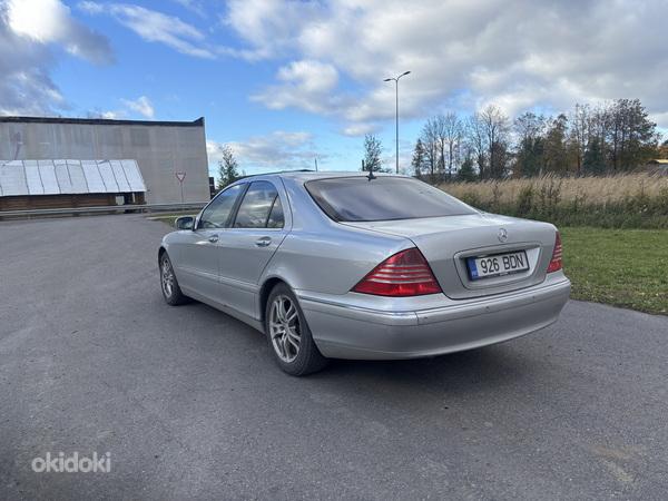 Mercedes-Benz S 320 2003 Kohtla-Jerve, ar dzinēja tilpumu 3.20 L un nobraukumu 300 tūkst. km par 2500 €, foto 4 vietnē AUTOMOTO.COM.LV