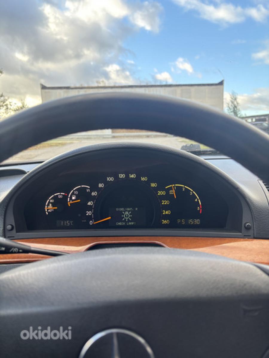Mercedes-Benz S 320 2003 Kohtla-Jerve, ar dzinēja tilpumu 3.20 L un nobraukumu 300 tūkst. km par 2500 €, foto 15 vietnē AUTOMOTO.COM.LV